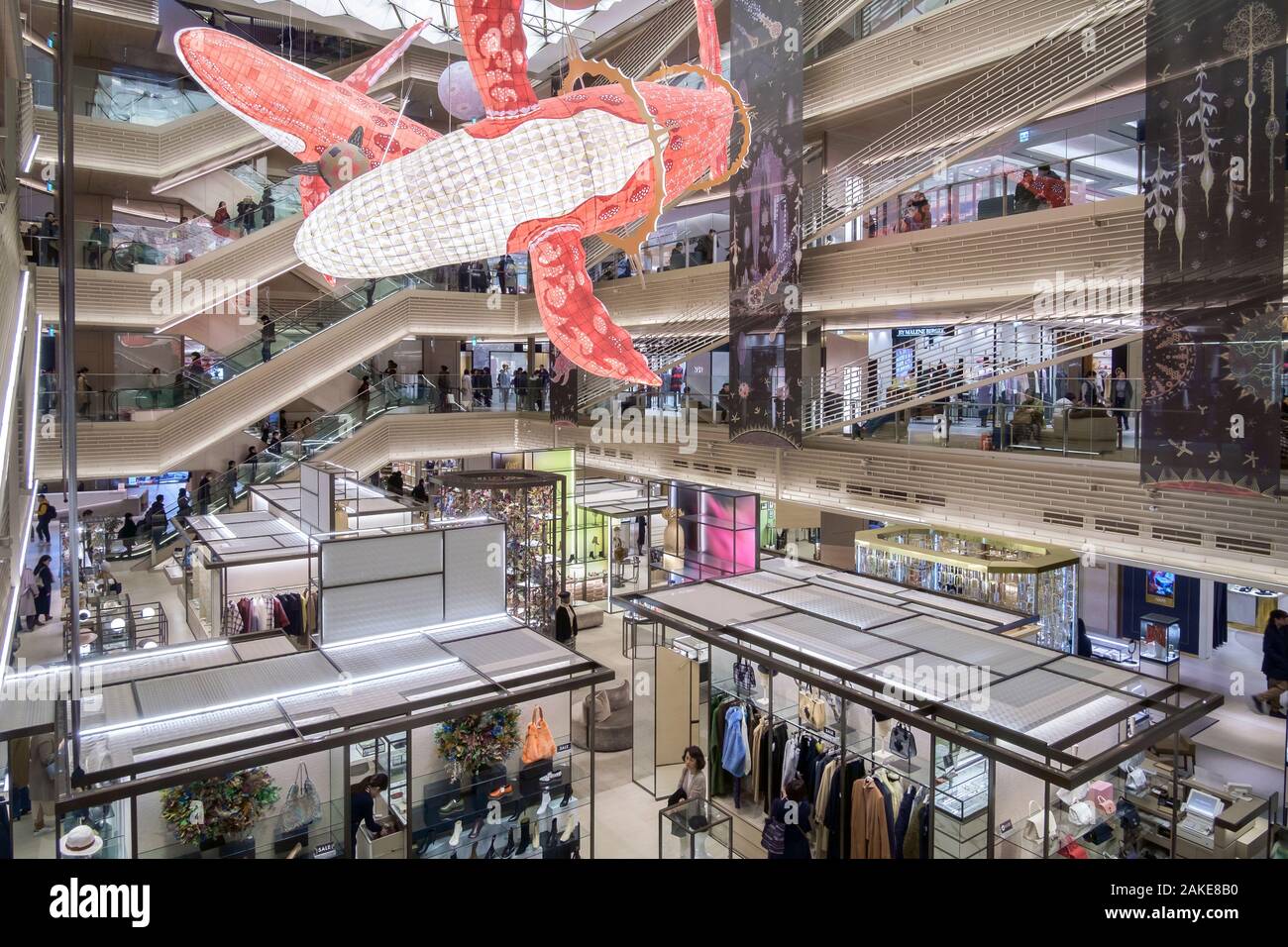 January 2020, Ginza Six fashion mall department store in Ginza Tokyo, Japan Stock Photo - Alamy