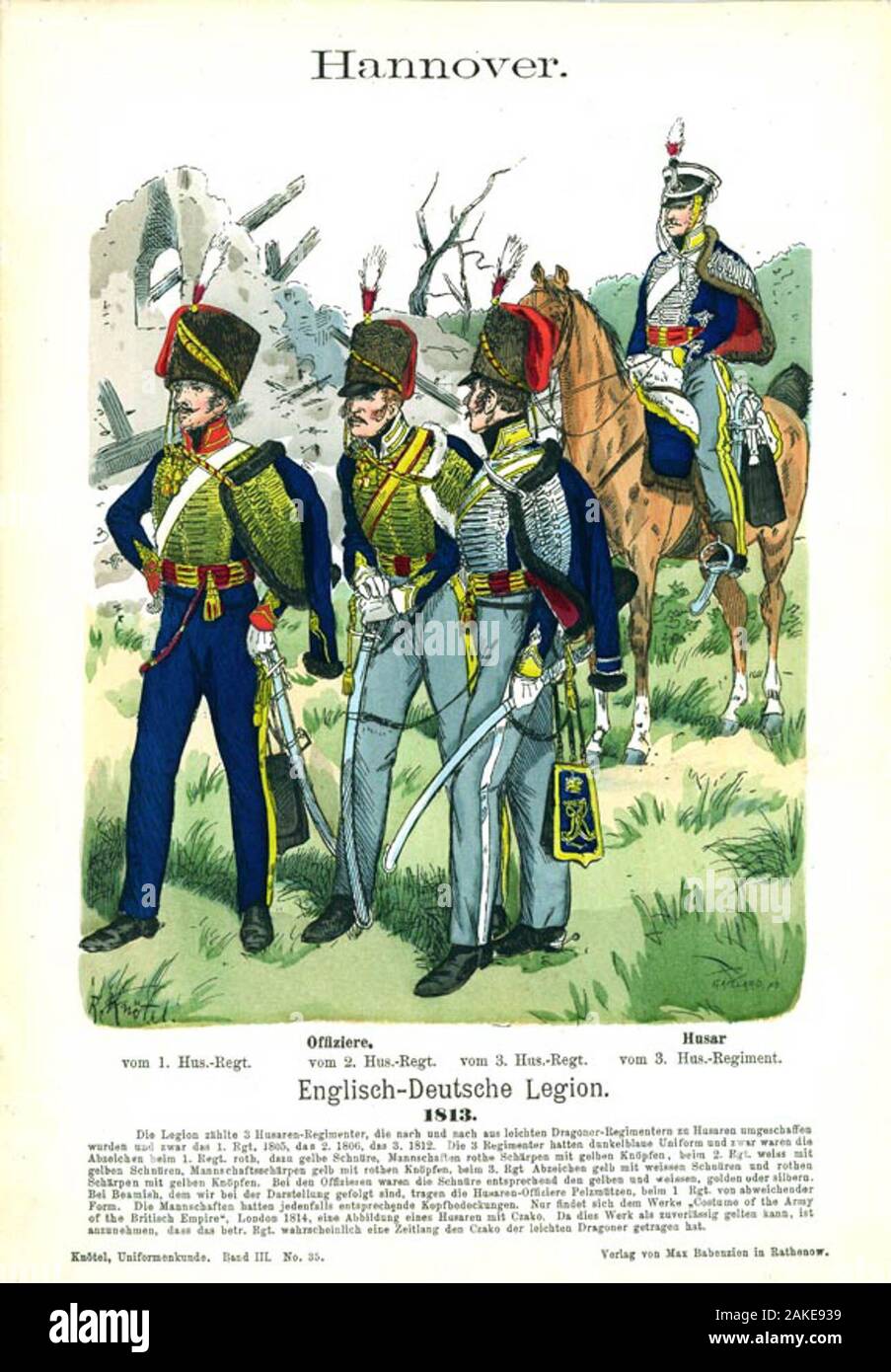 The kings german legion hi-res stock photography and images - Alamy