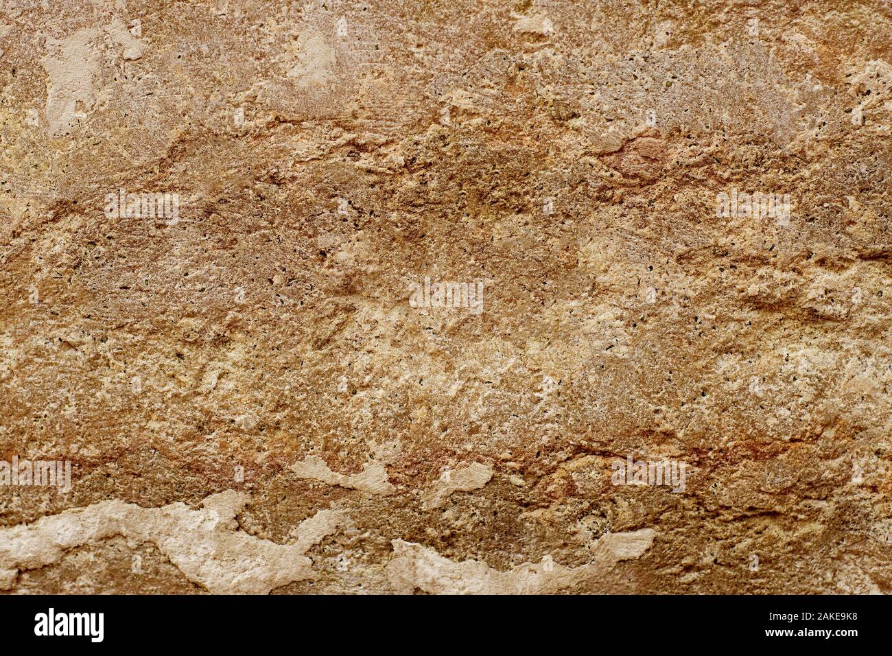 Emperador color cement plaster wall background Stock Photo - Alamy