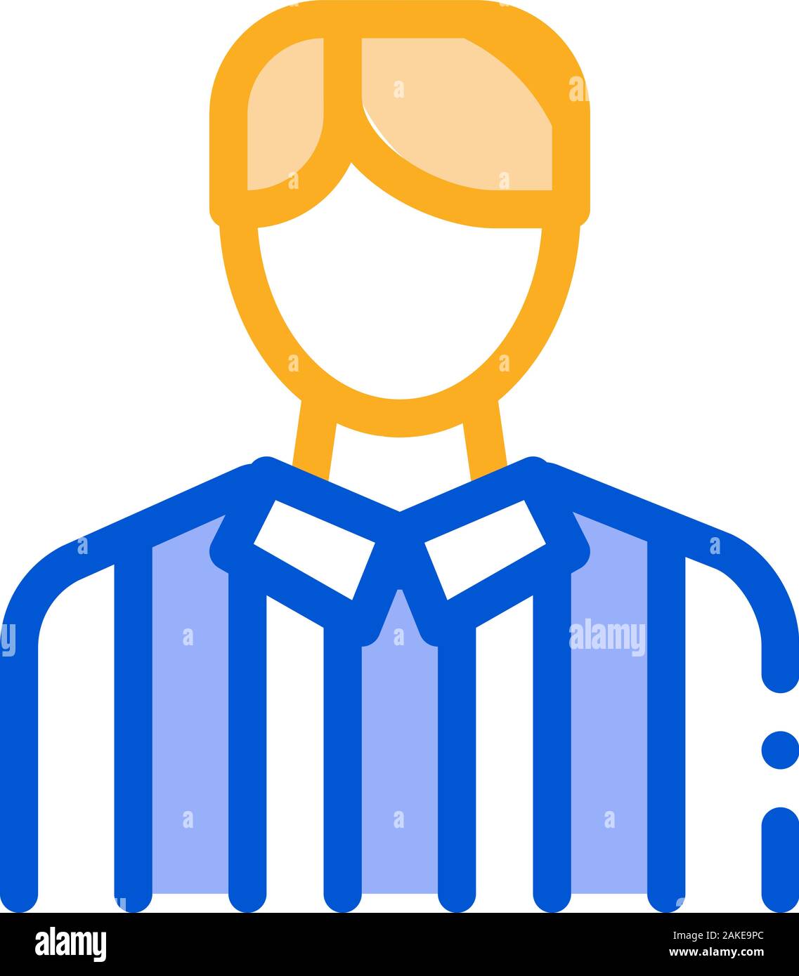 Football Arbitrator Icon Outline Illustration Stock Vector Image And Art