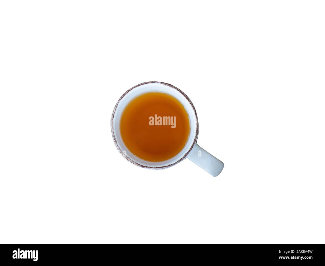 Ginger tea top view Cut Out Stock Images & Pictures - Alamy