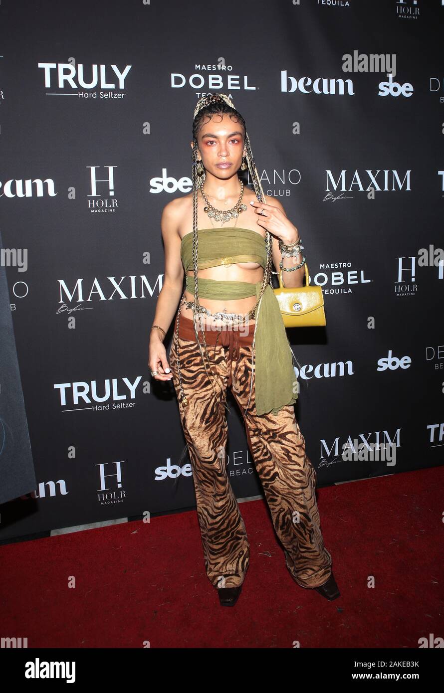 Maxim Issue Release Party Held at Delano South Beach Featuring: Quin ...