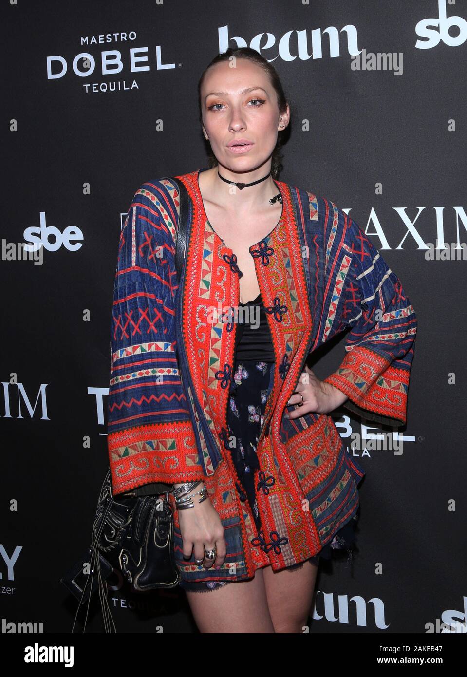Maxim Issue Release Party Held at Delano South Beach Featuring: Gaia ...