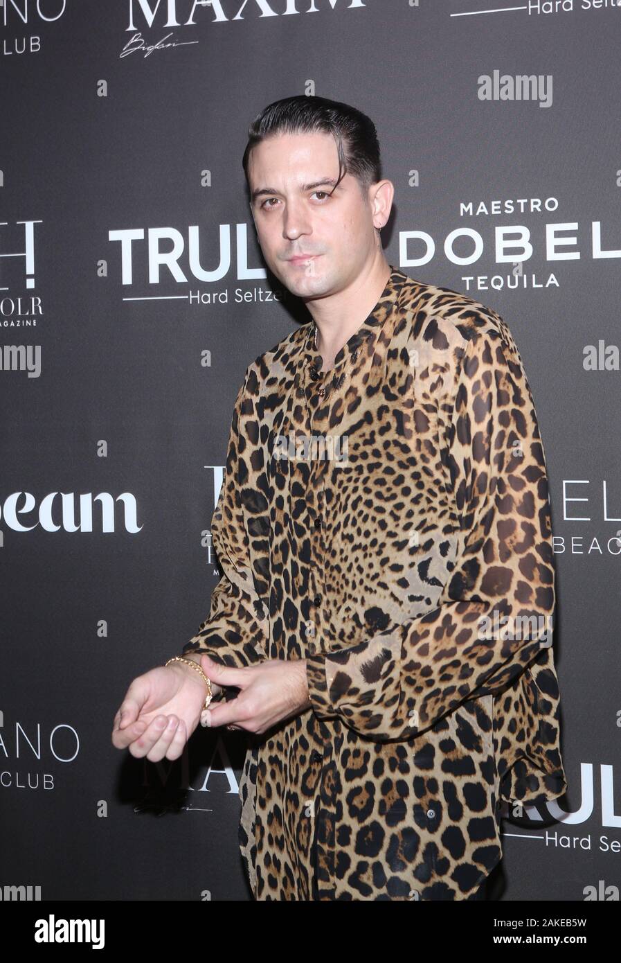 Maxim Issue Release Party Held at Delano South Beach Featuring: G-Eazy ...