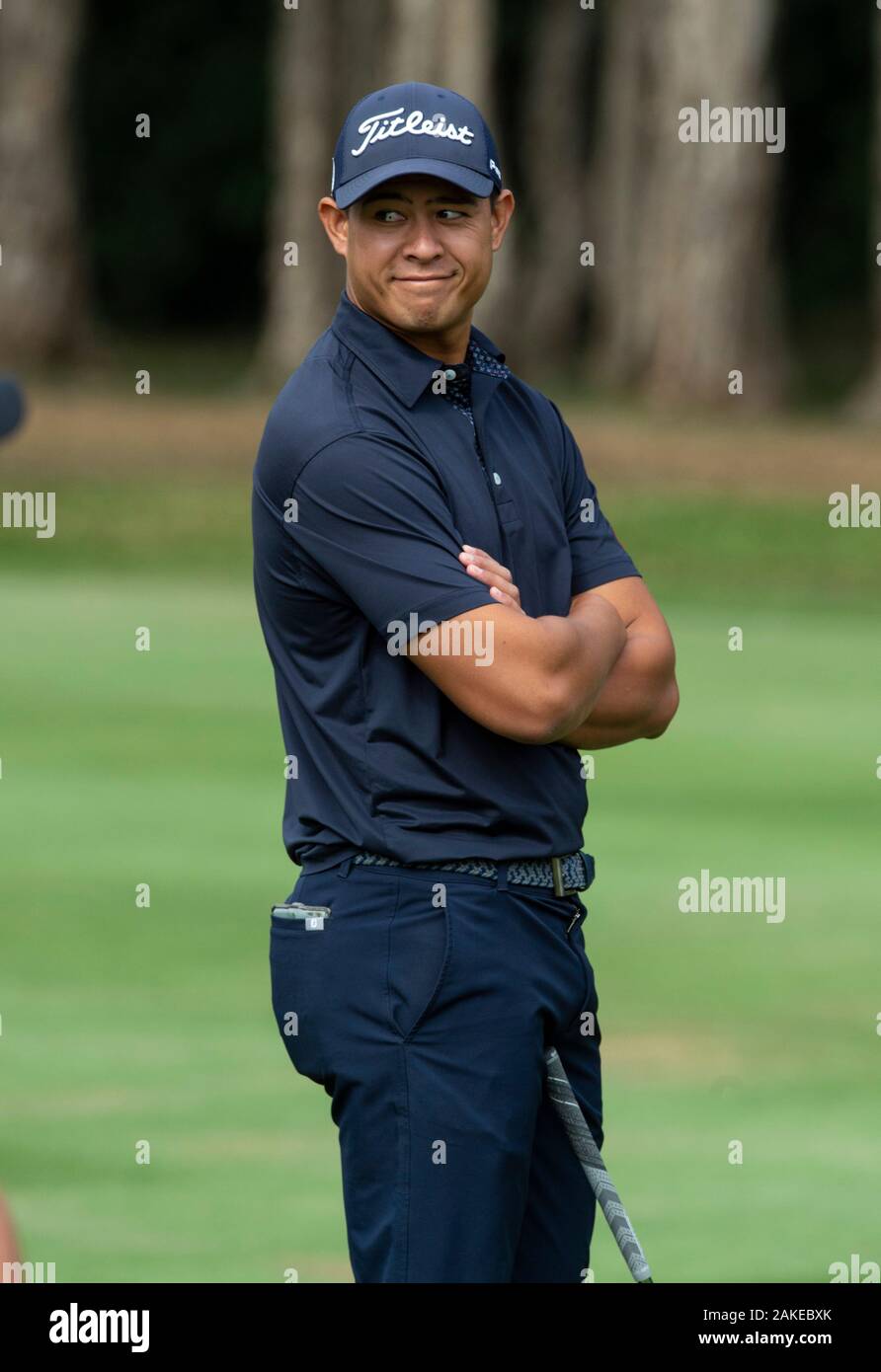 FANLING,HONG KONG SAR,CHINA: JANUARY 9th 2020. Hong Kong Open Golf ...