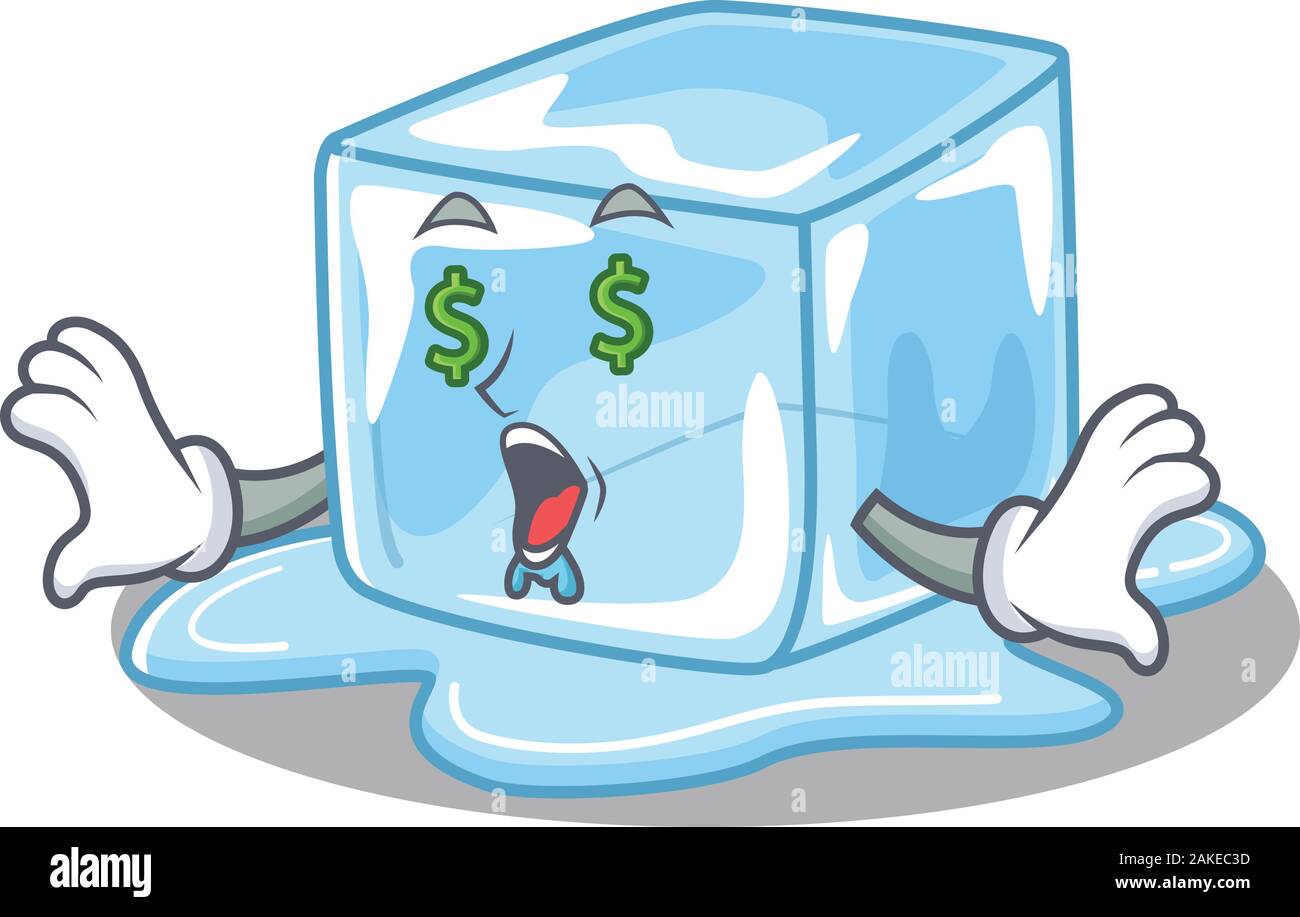 Ice cube dollar bill hi-res stock photography and images - Alamy