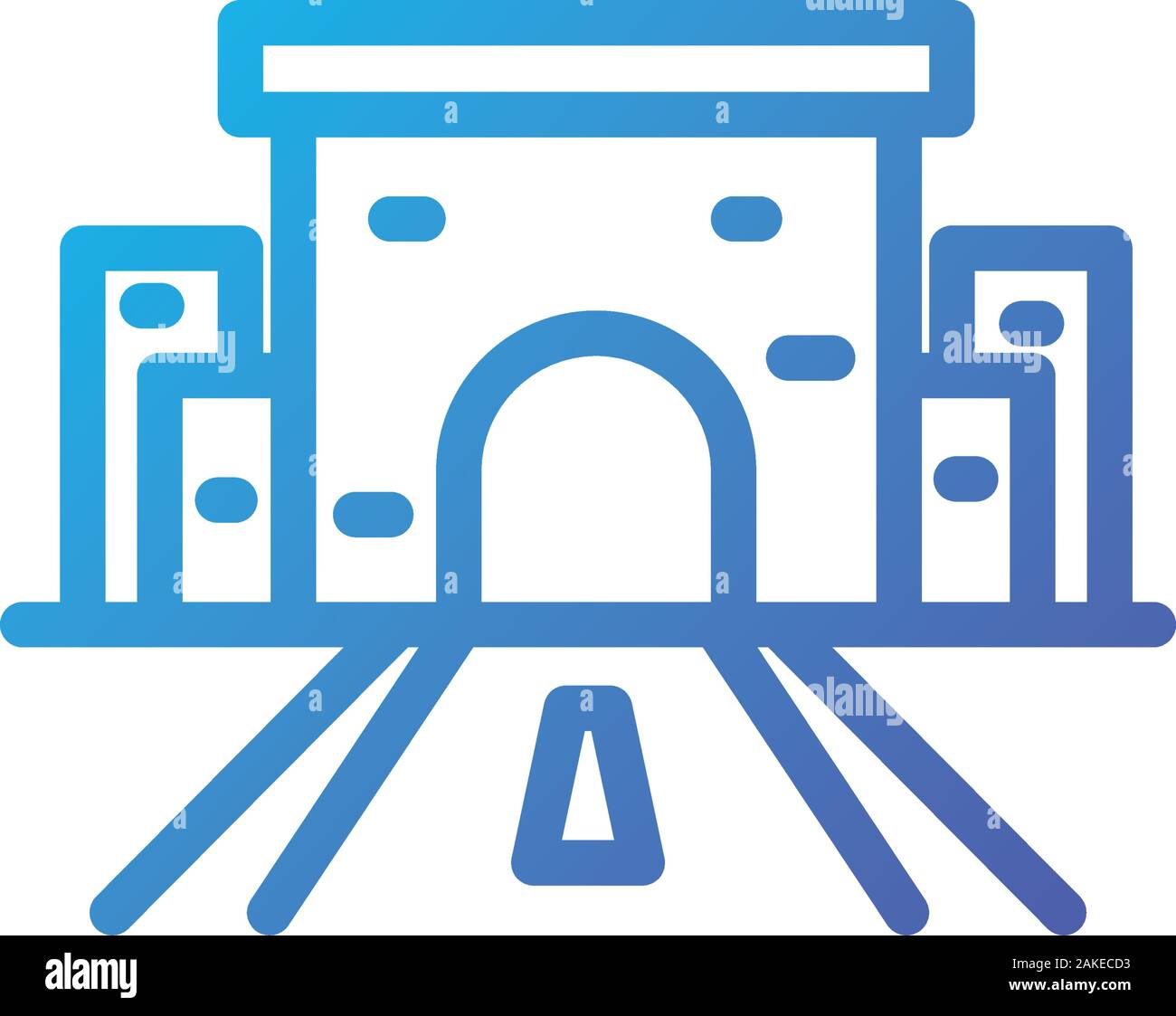 Building arch design, City architecture urban modern downtown ...