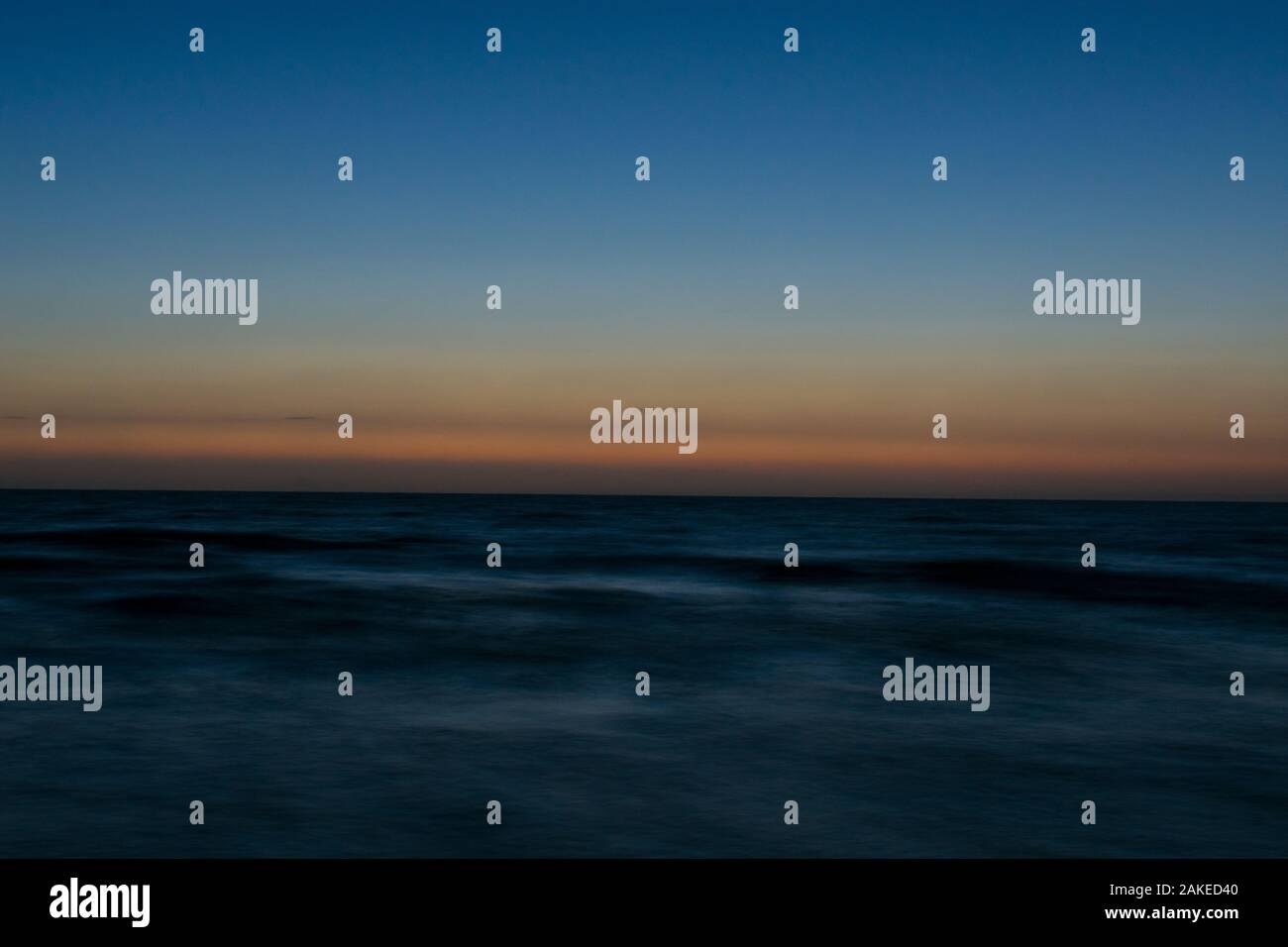 Sunset at Mordialloc Beach Stock Photo - Alamy