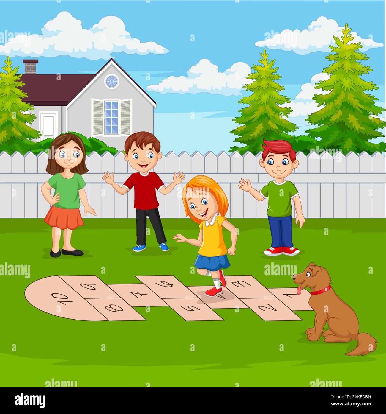 Scotch girl Stock Vector Images - Alamy