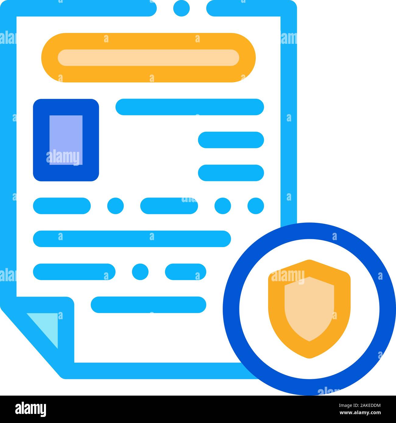 Police Report Worksheet Icon Outline Illustration Stock Vector Image ...