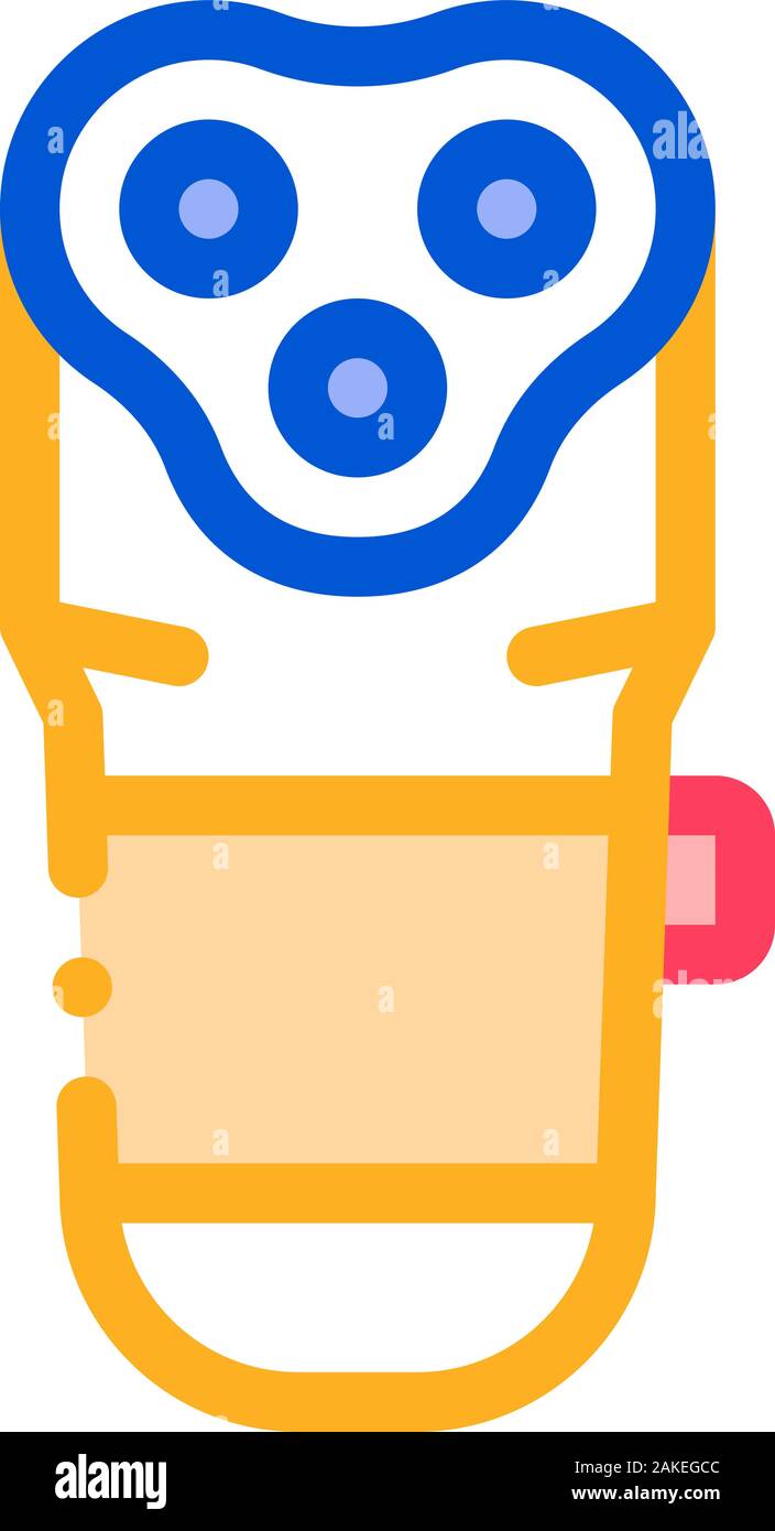 Electronic Shave Machine Icon Outline Illustration Stock Vector Image ...