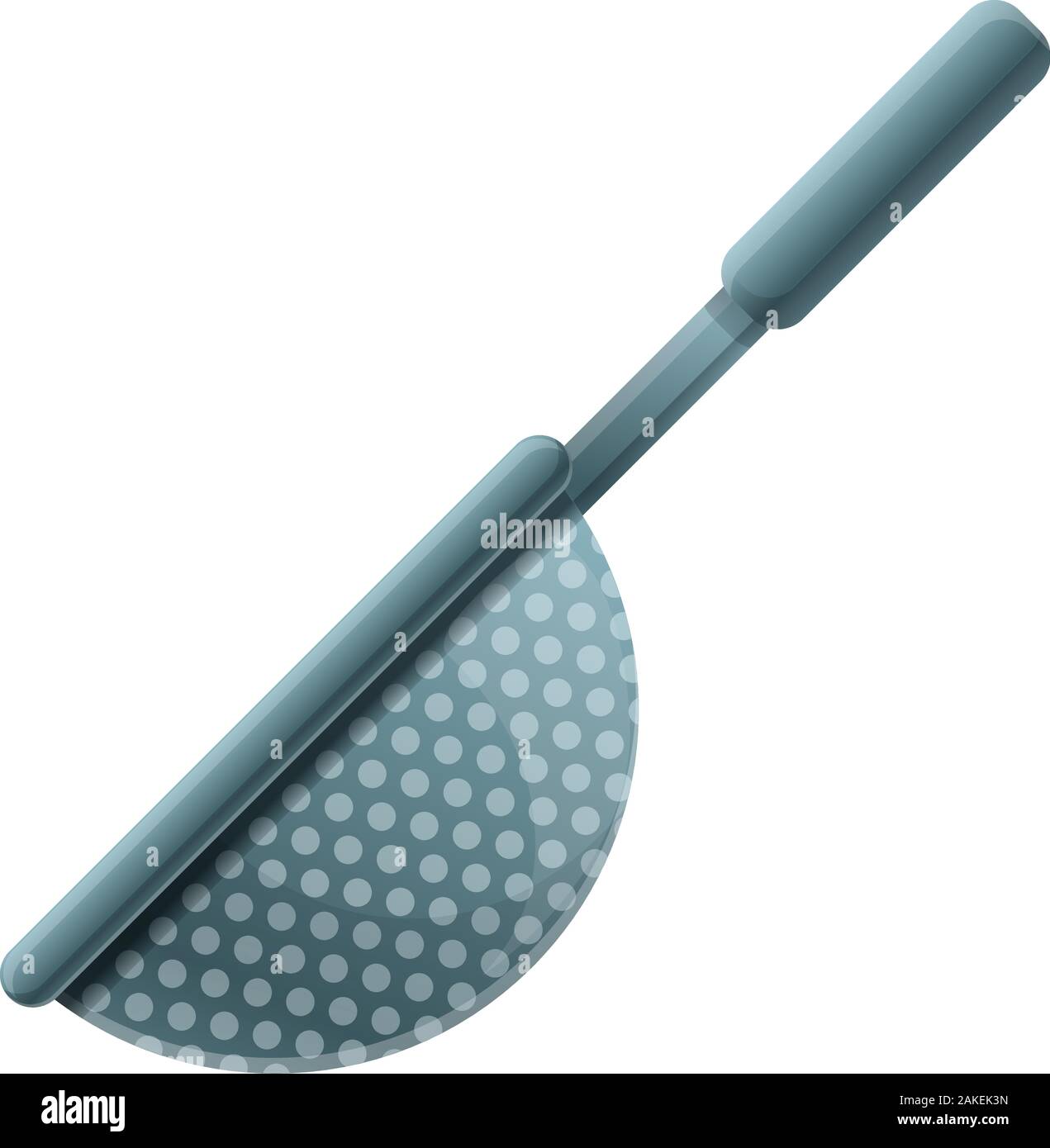 Kitchen sieve icon. Cartoon of kitchen sieve vector icon for web design ...