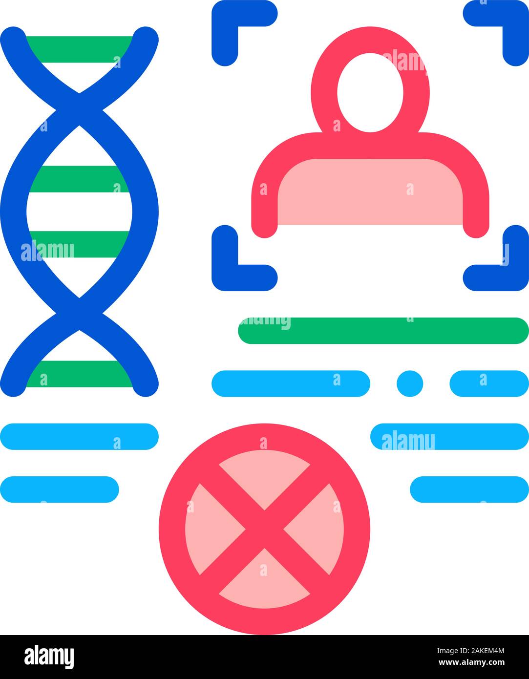 Rebuttal Paternity File Icon Outline Illustration Stock Vector Image ...