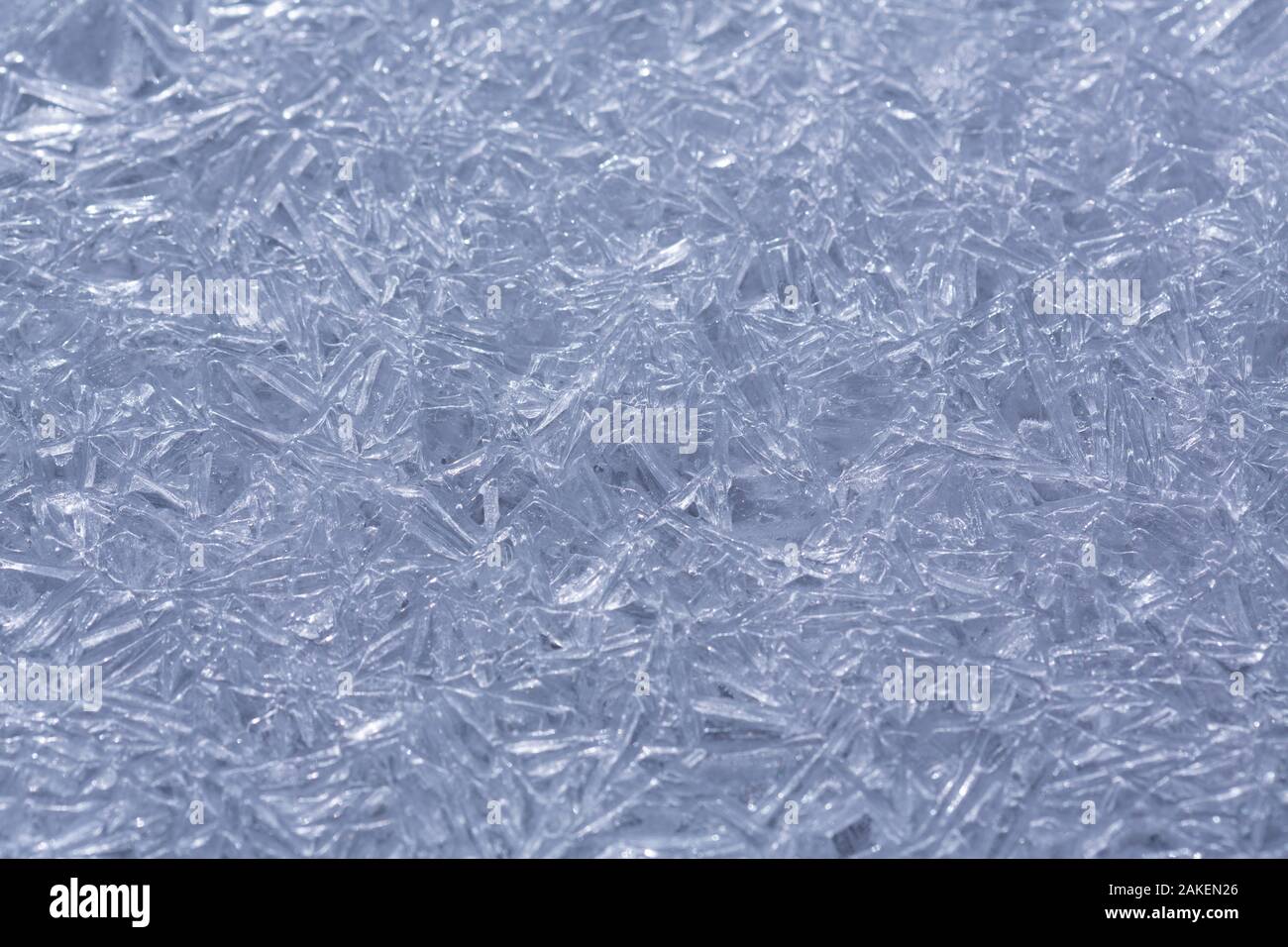 Background or texture image with ice crystal patterns Stock Photo - Alamy