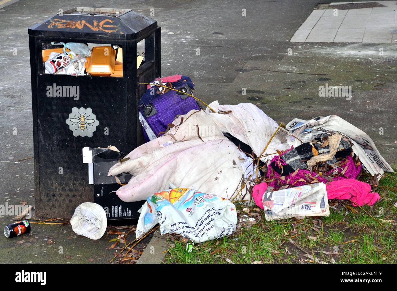 Bin full of waste disposal hi-res stock photography and images - Alamy