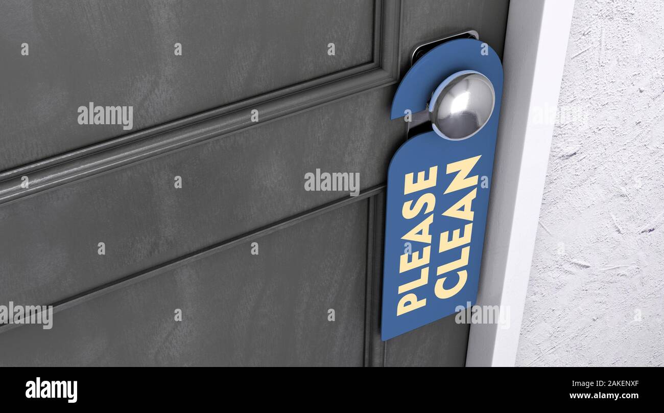 Clean room door sign hi-res stock photography and images - Alamy
