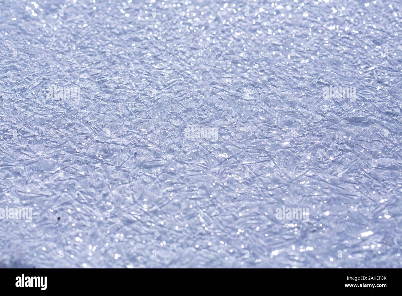 Background or texture image with ice crystal patterns Stock Photo - Alamy