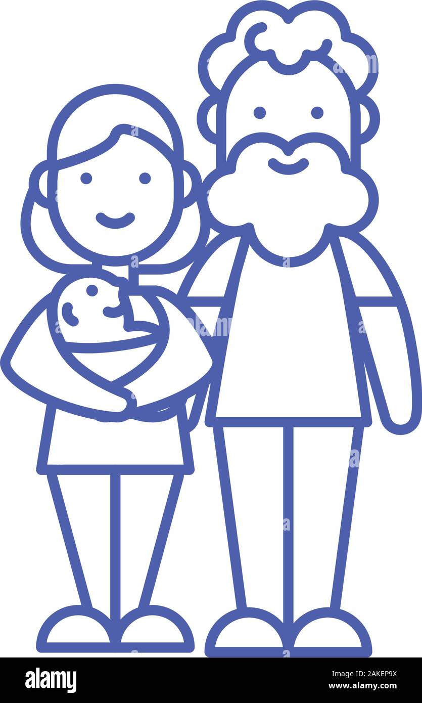 Mother father and baby design, Family relationship generation lifestyle ...