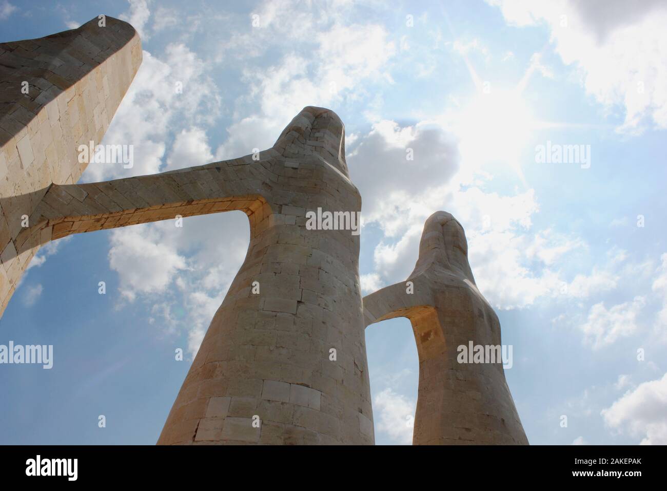 Monument of Zalongo or Zalogo Preveza Greece Stock Photo - Alamy