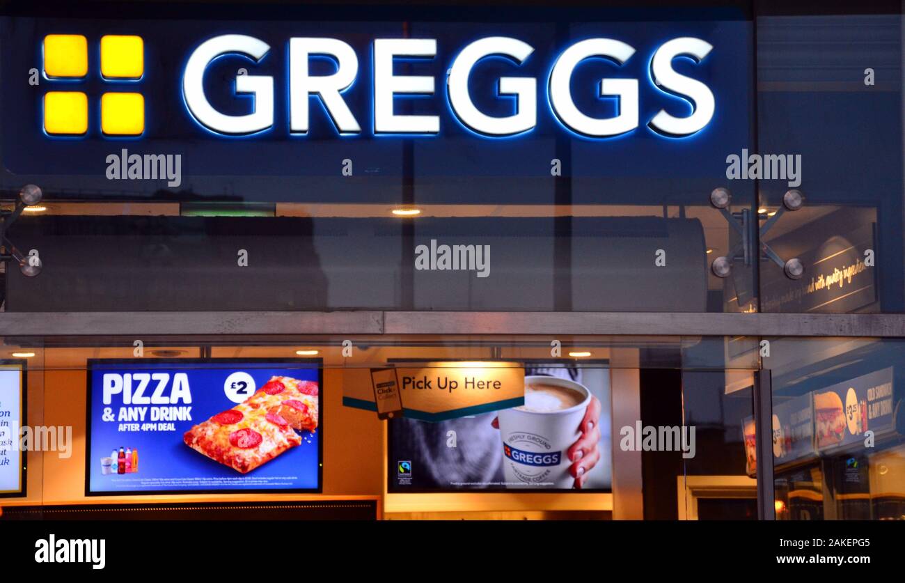 Greggs logo hi-res stock photography and images - Alamy