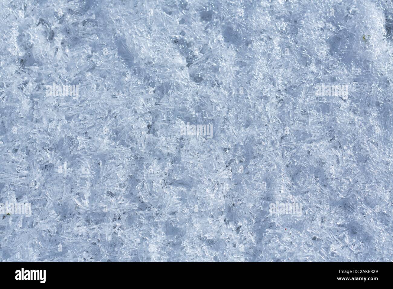Background or texture image with ice crystal patterns Stock Photo - Alamy
