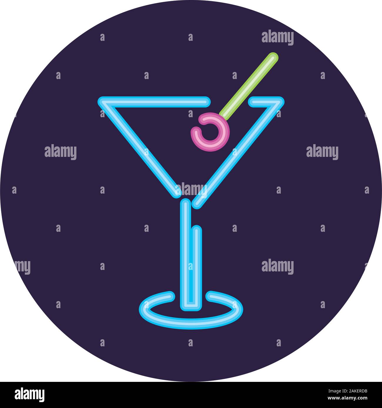 Martini Neon Light High Resolution Stock Photography and Images - Alamy