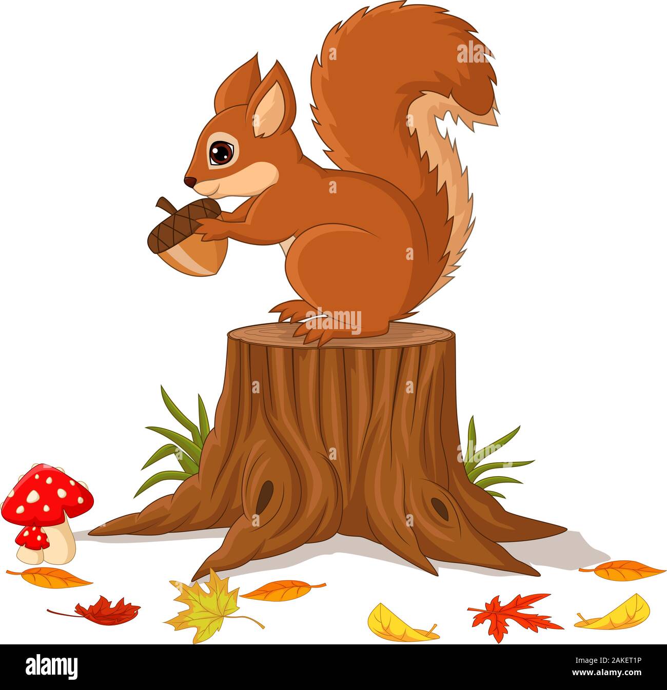 Fuzzy tree Stock Vector Images - Alamy
