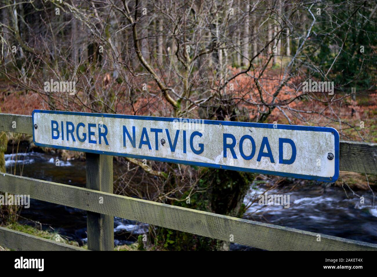 Birger Natvig Road on Route to the Scottish Mountain Corbett 'Corserine ...