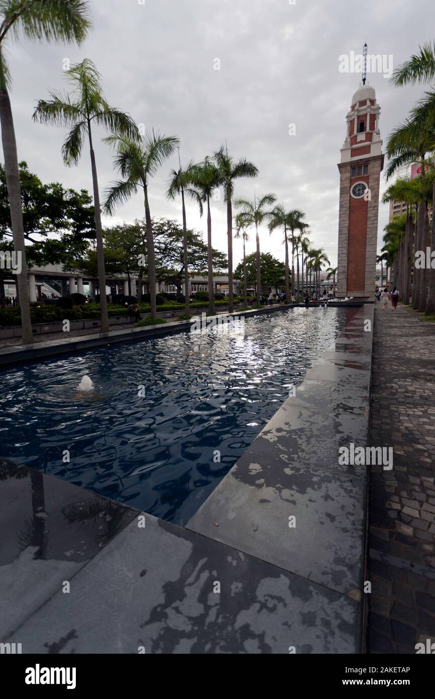 Victoria terminus clock tower hi-res stock photography and images - Alamy