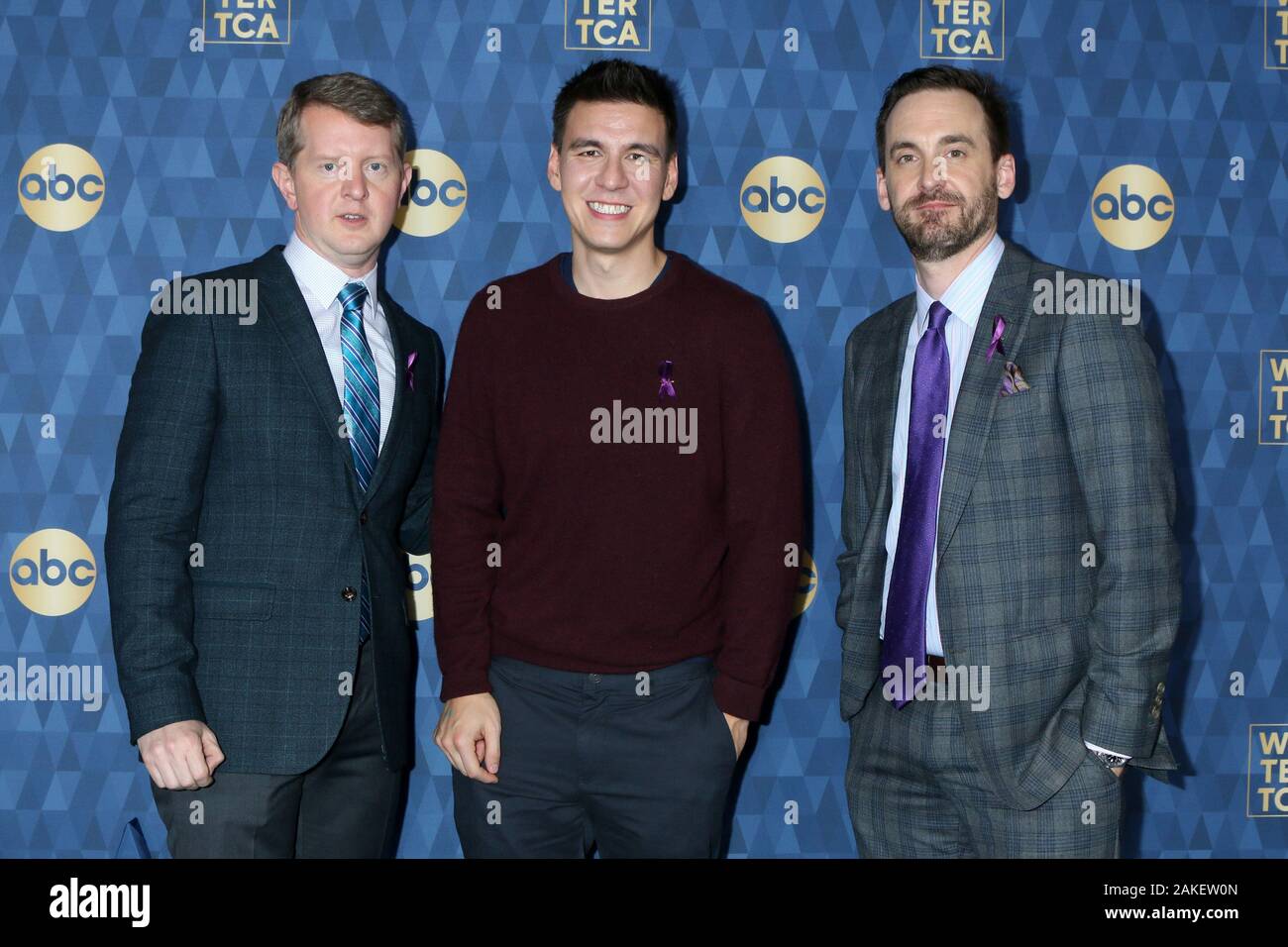 January 8, 2020, Pasadena, CA, USA: LOS ANGELES - JAN 8: Ken Jennings ...