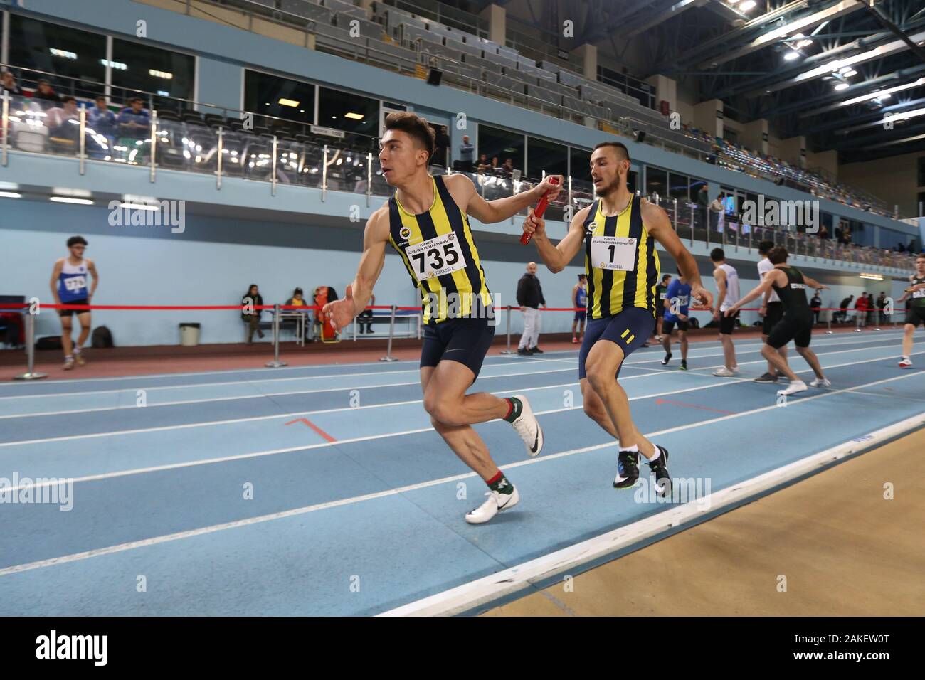 Track field relay races hi-res stock photography and images - Alamy