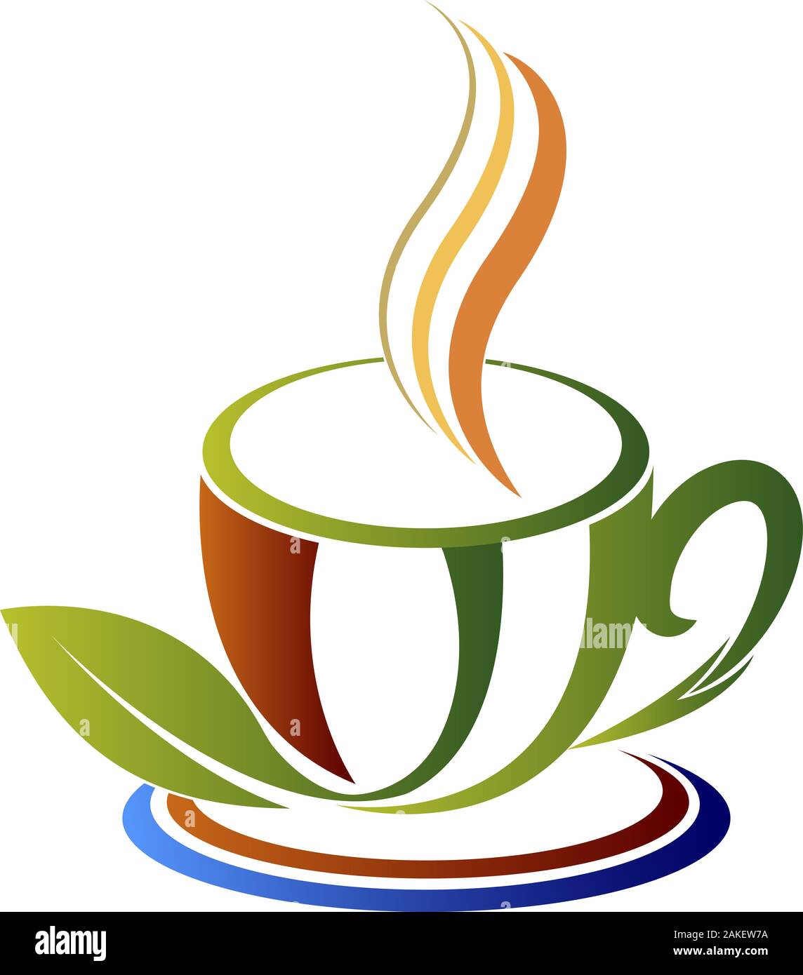Tea logo hi-res stock photography and images - Alamy