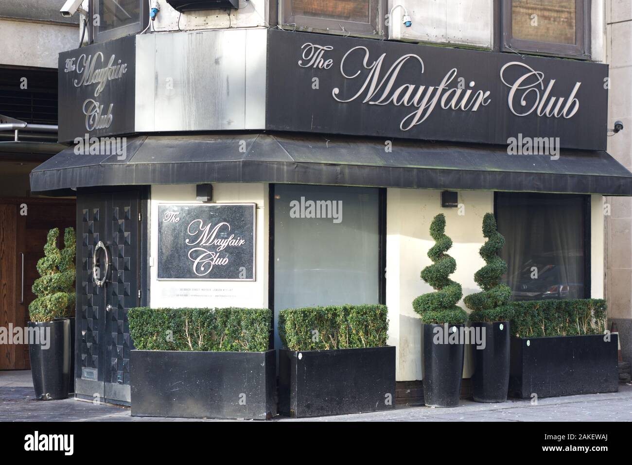 The Mayfair club, London Stock Photo - Alamy