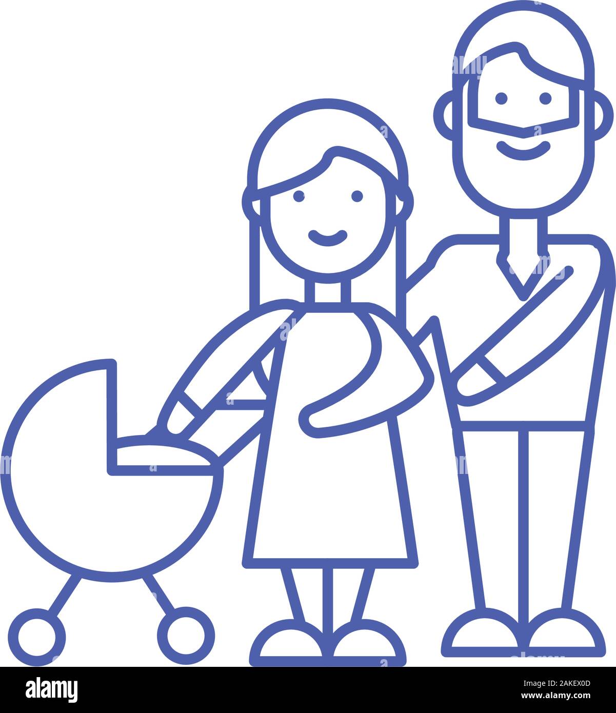 Mother father and baby design, Family relationship generation lifestyle ...