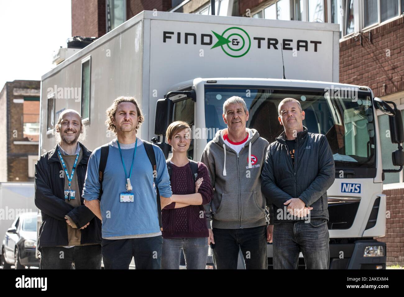 Nhs health check van hi-res stock photography and images - Alamy