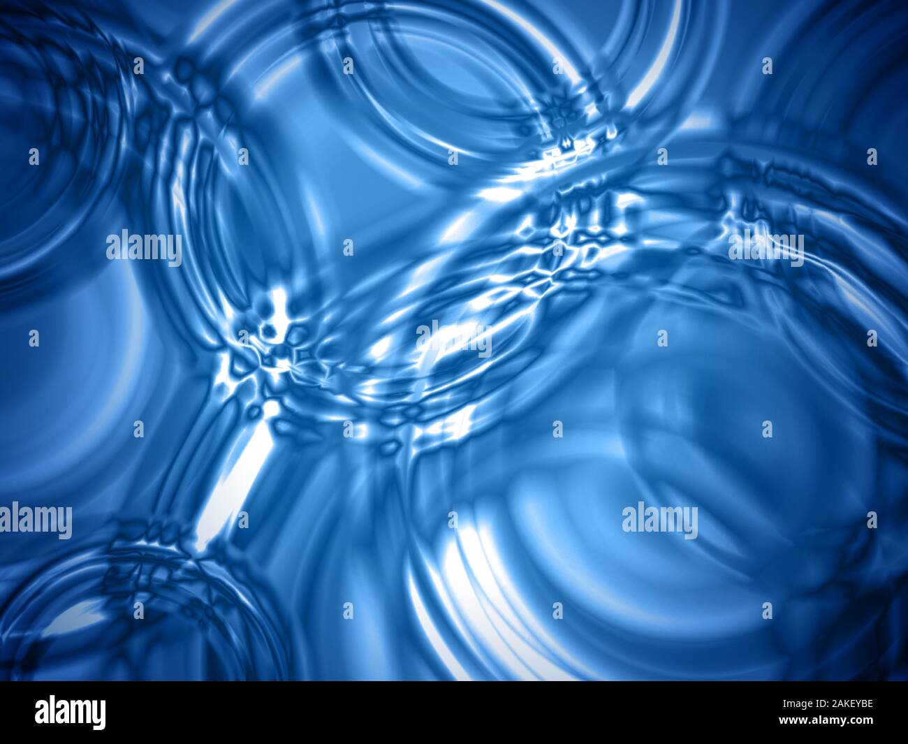 Background from radial waves from a rain on water with light; Eps10; No ...