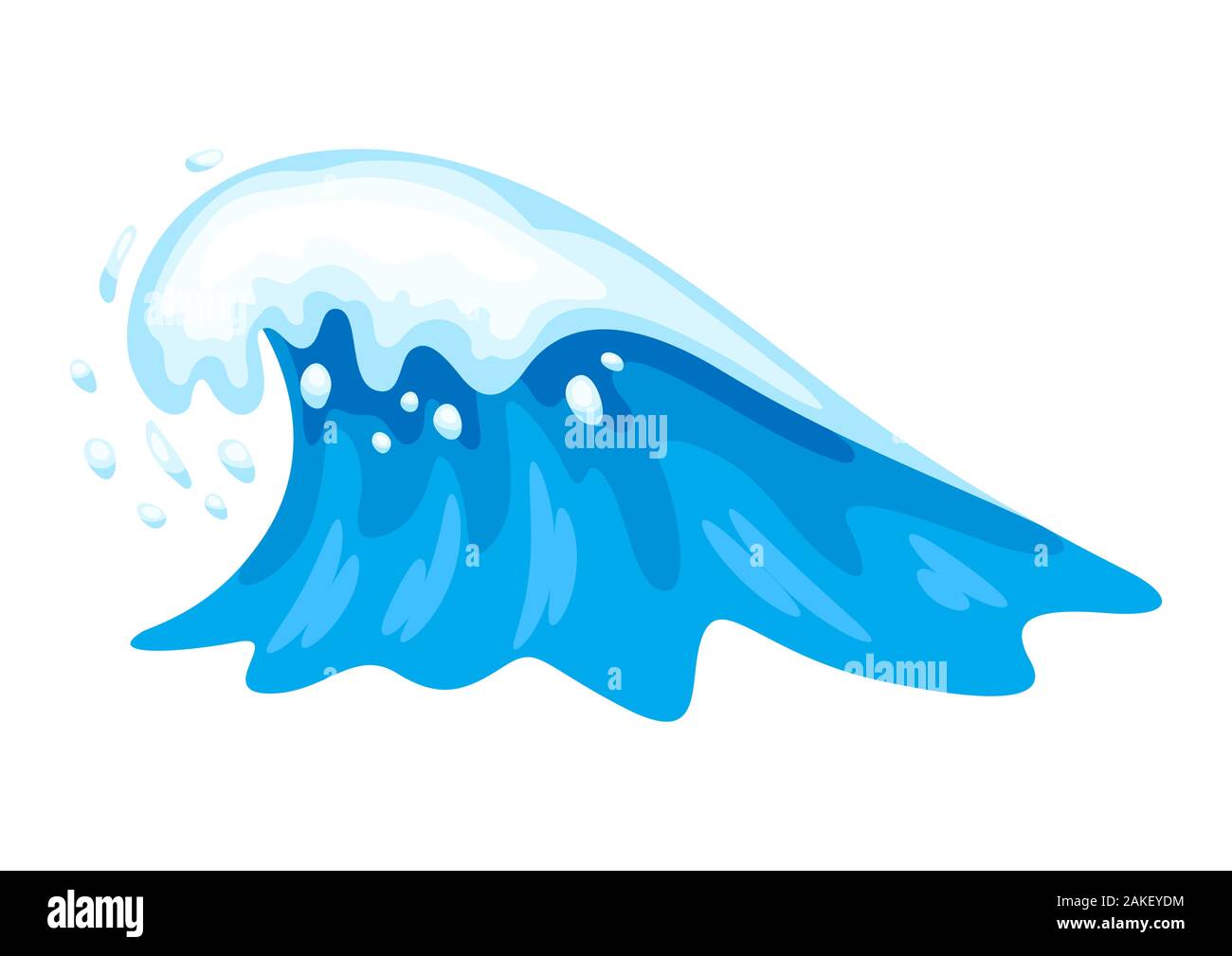 Sea spray foam ocean Stock Vector Images - Alamy