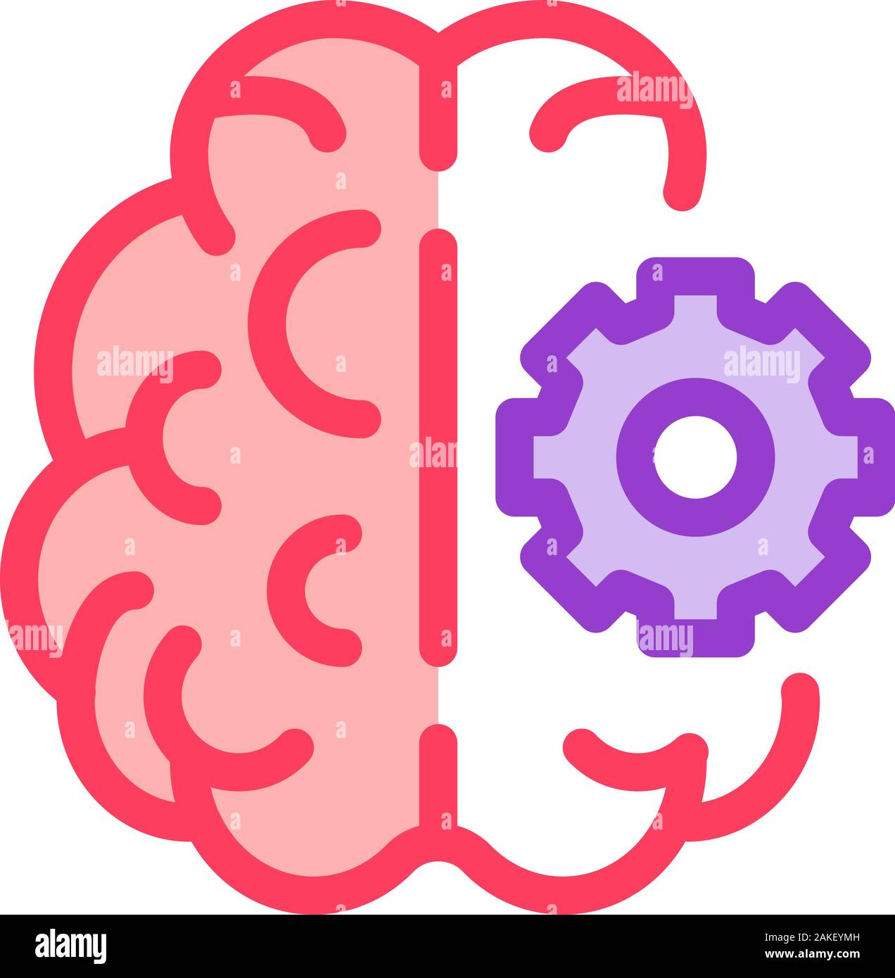 Brain Gears Icon