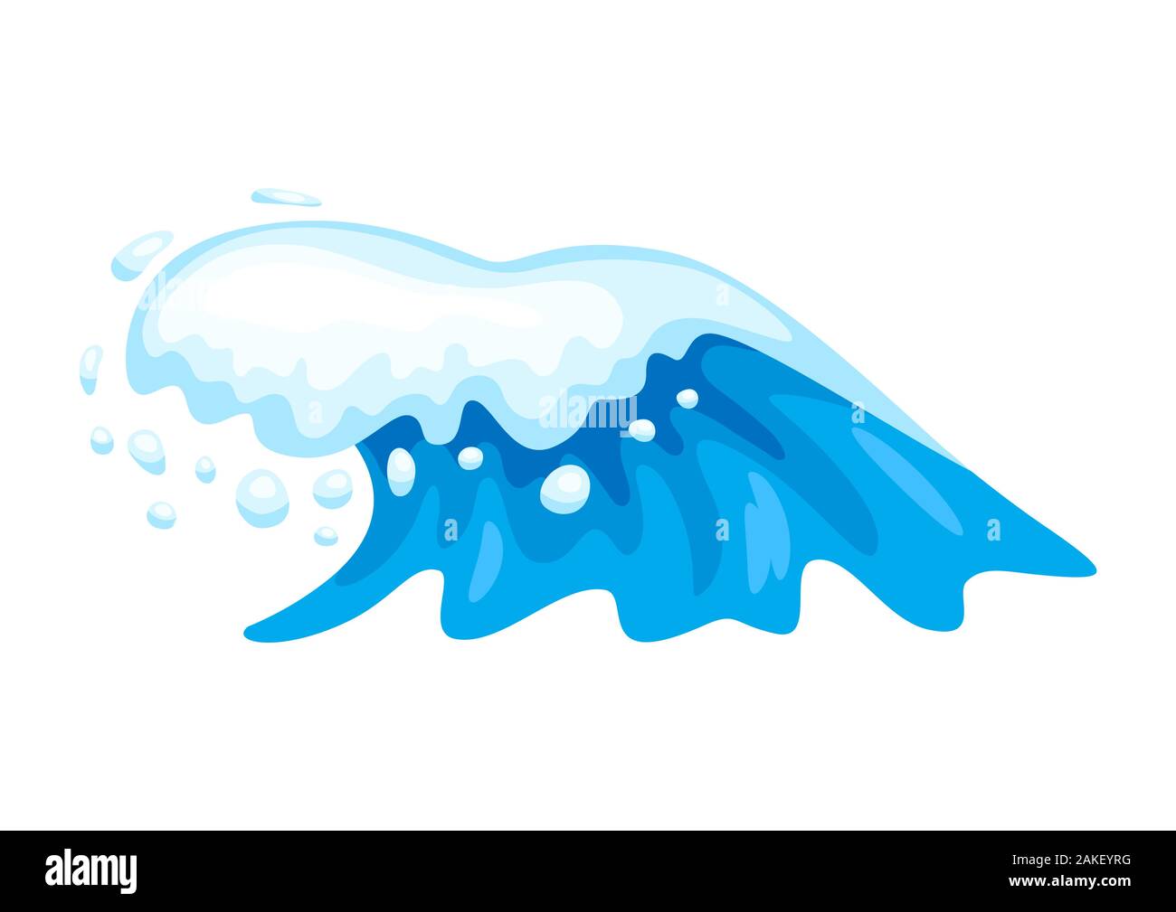 Sea spray foam ocean Stock Vector Images - Alamy