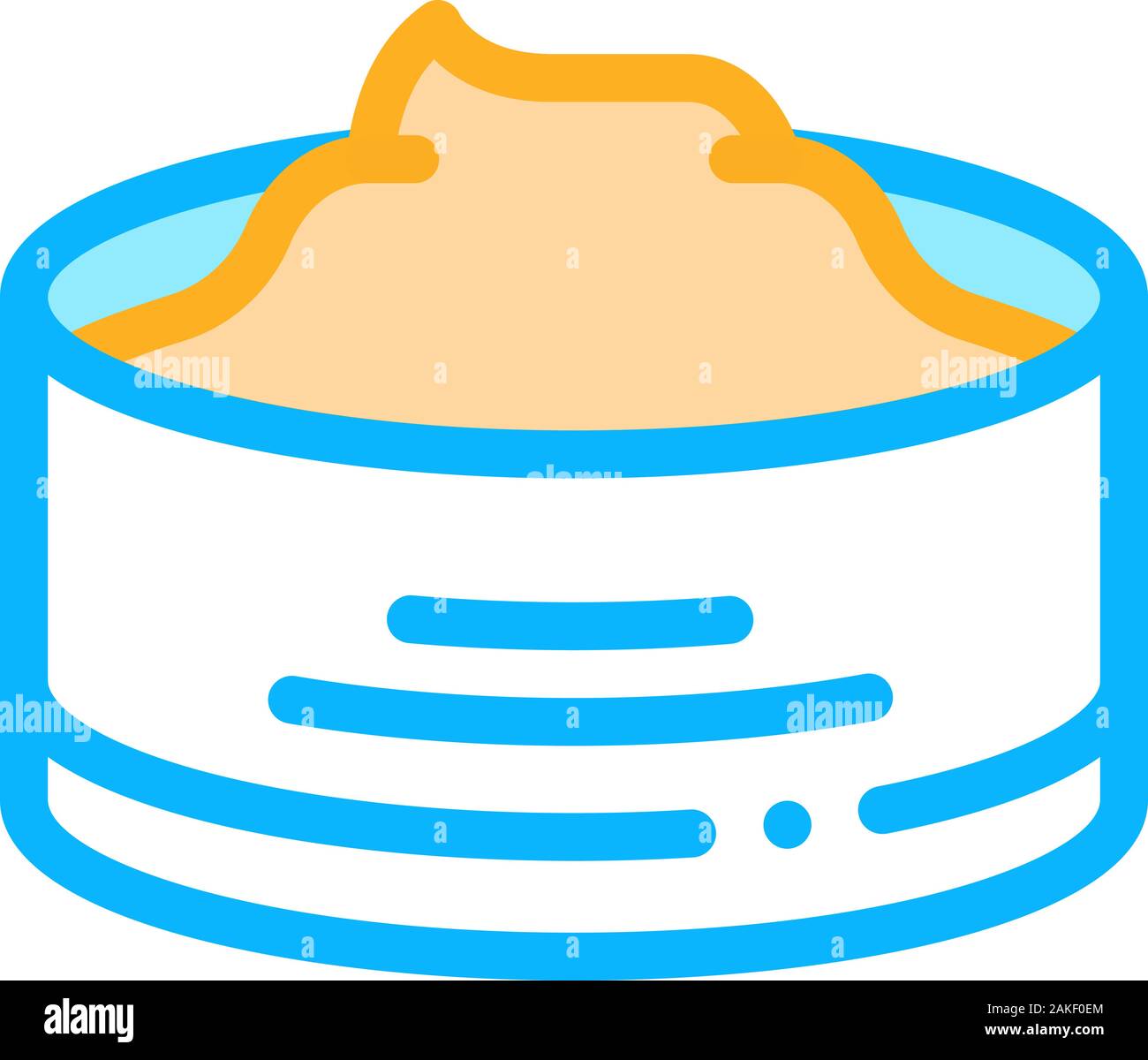 Protect Cream Container Icon Outline Illustration Stock Vector Image ...