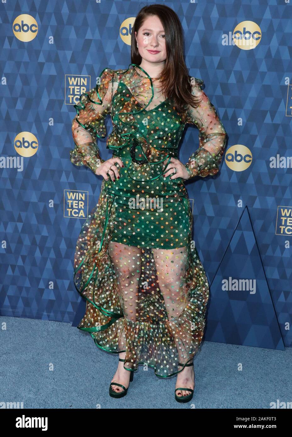 PASADENA, LOS ANGELES, CALIFORNIA, USA - JANUARY 08: Actress Emma ...