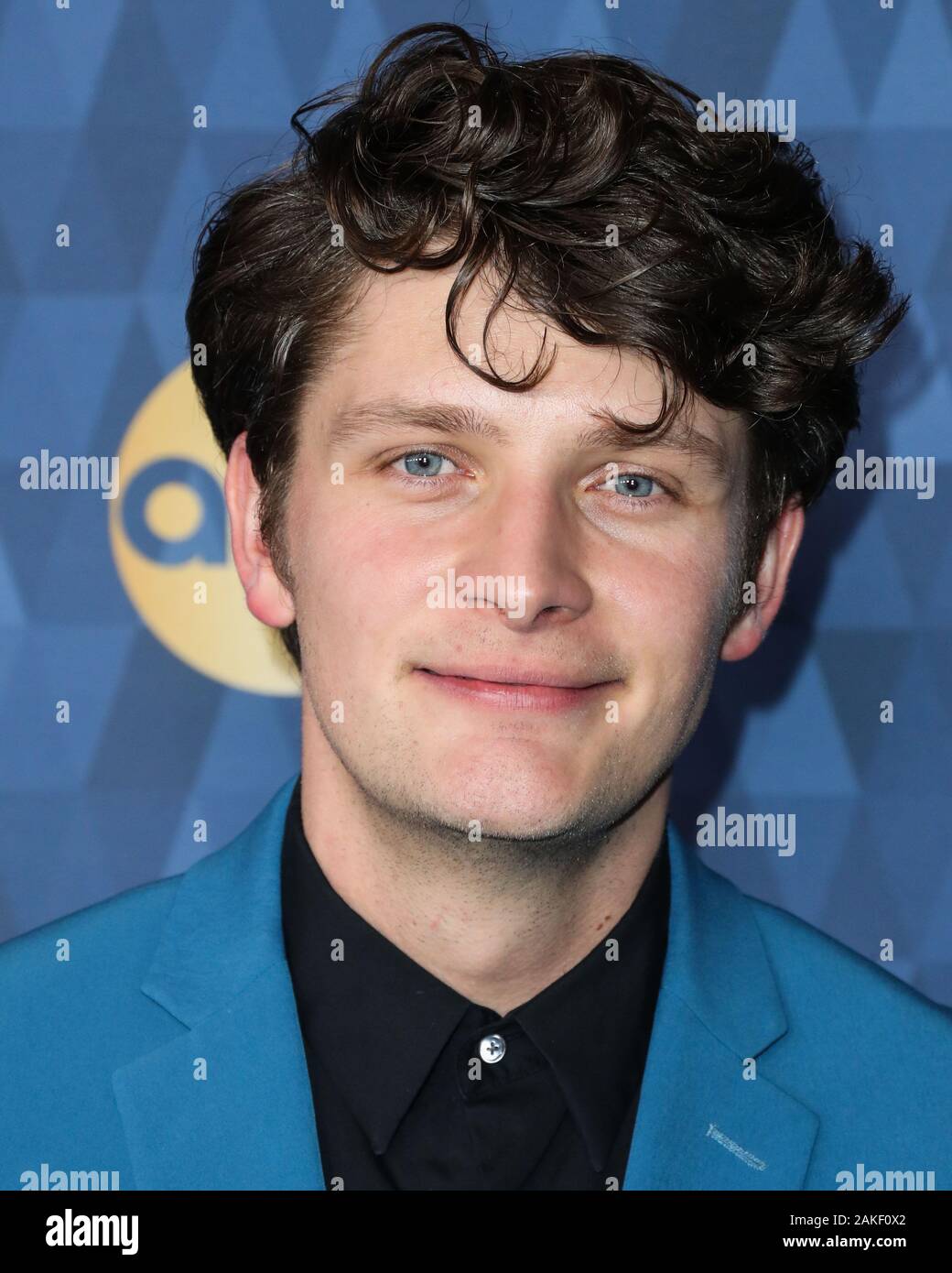 PASADENA, LOS ANGELES, CALIFORNIA, USA - JANUARY 08: Actor Brett Dier ...