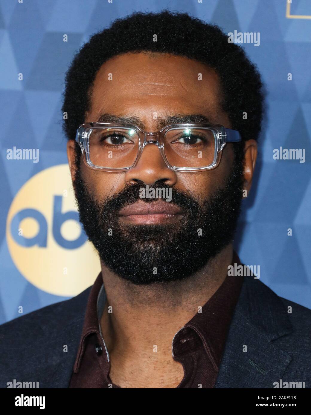 PASADENA, LOS ANGELES, CALIFORNIA, USA - JANUARY 08: Nicholas Pinnock ...