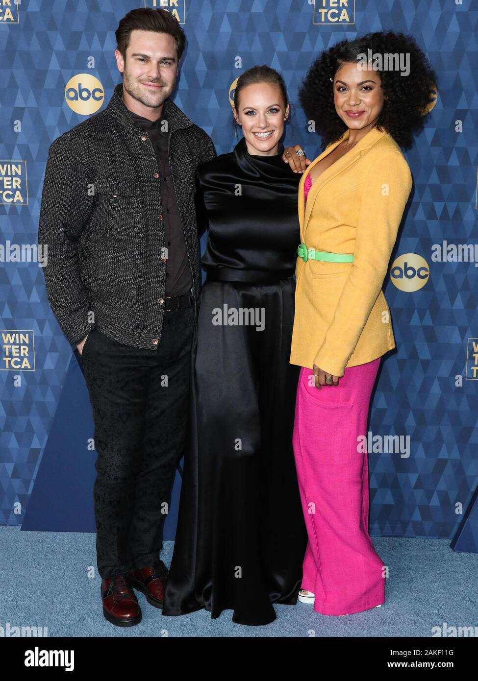 PASADENA, LOS ANGELES, CALIFORNIA, USA - JANUARY 08: Grey Damon ...