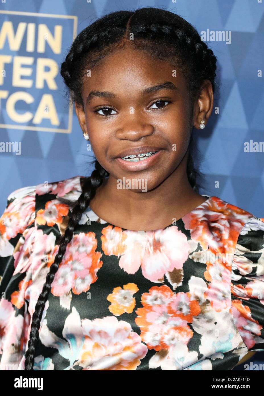 PASADENA, LOS ANGELES, CALIFORNIA, USA - JANUARY 08: Actress Jayden Rey ...