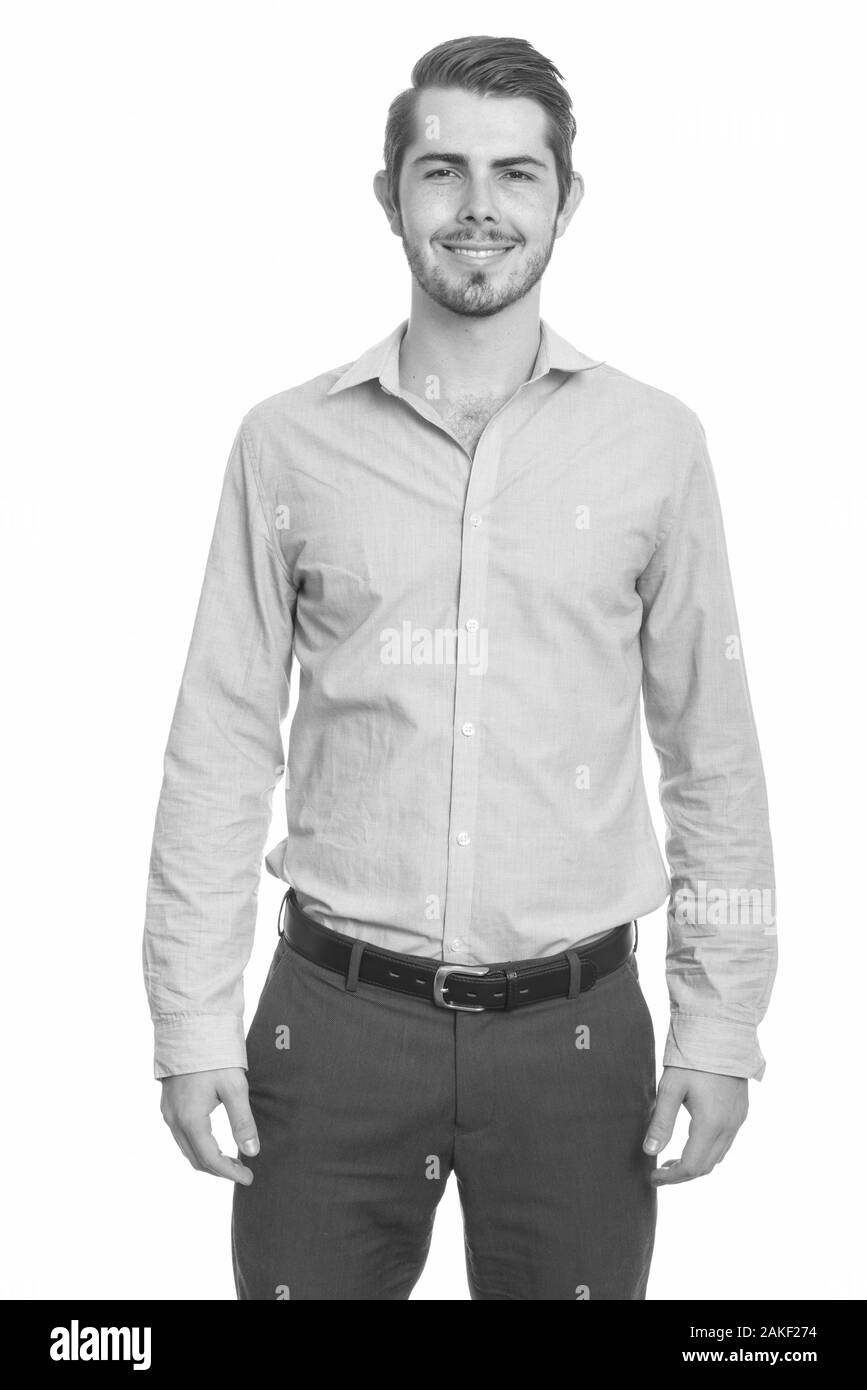 Portrait man black background business Cut Out Stock Images & Pictures ...