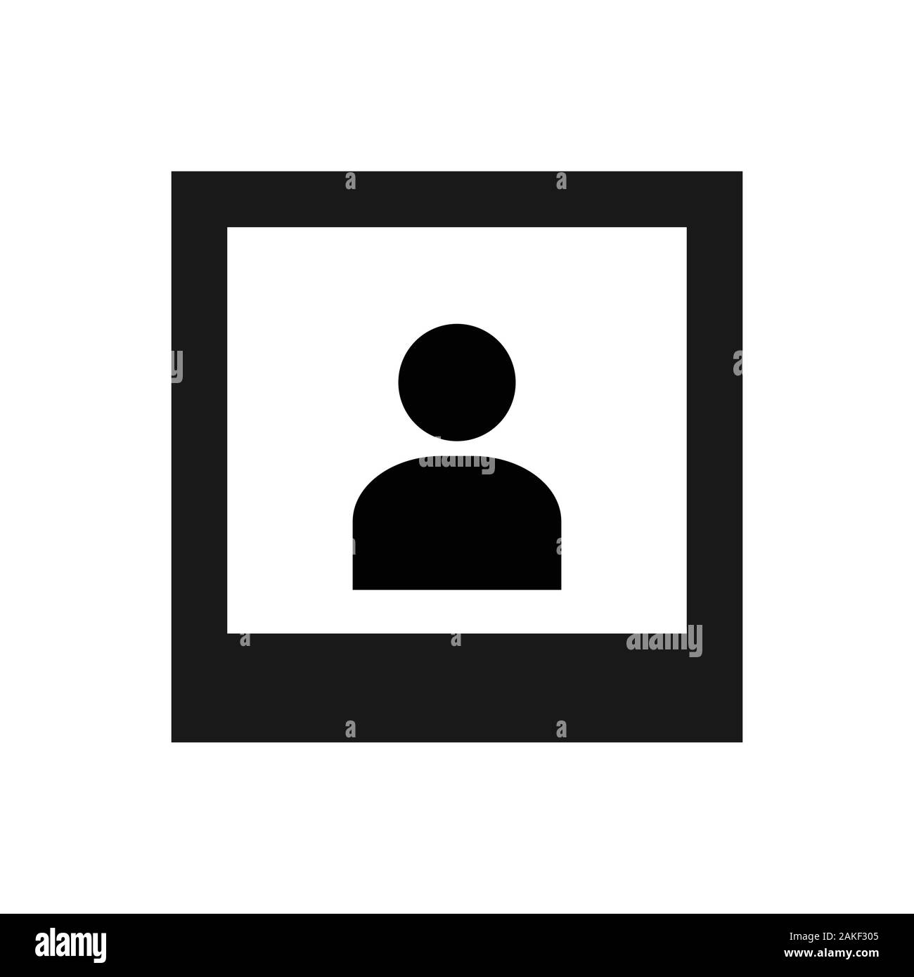 Polaroid Icon Vector