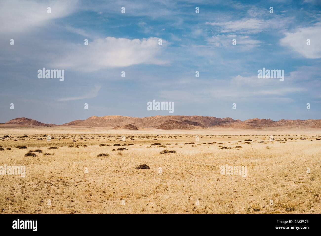 wideangle photo of beautiful colorful landscape scenery in Africa Stock ...