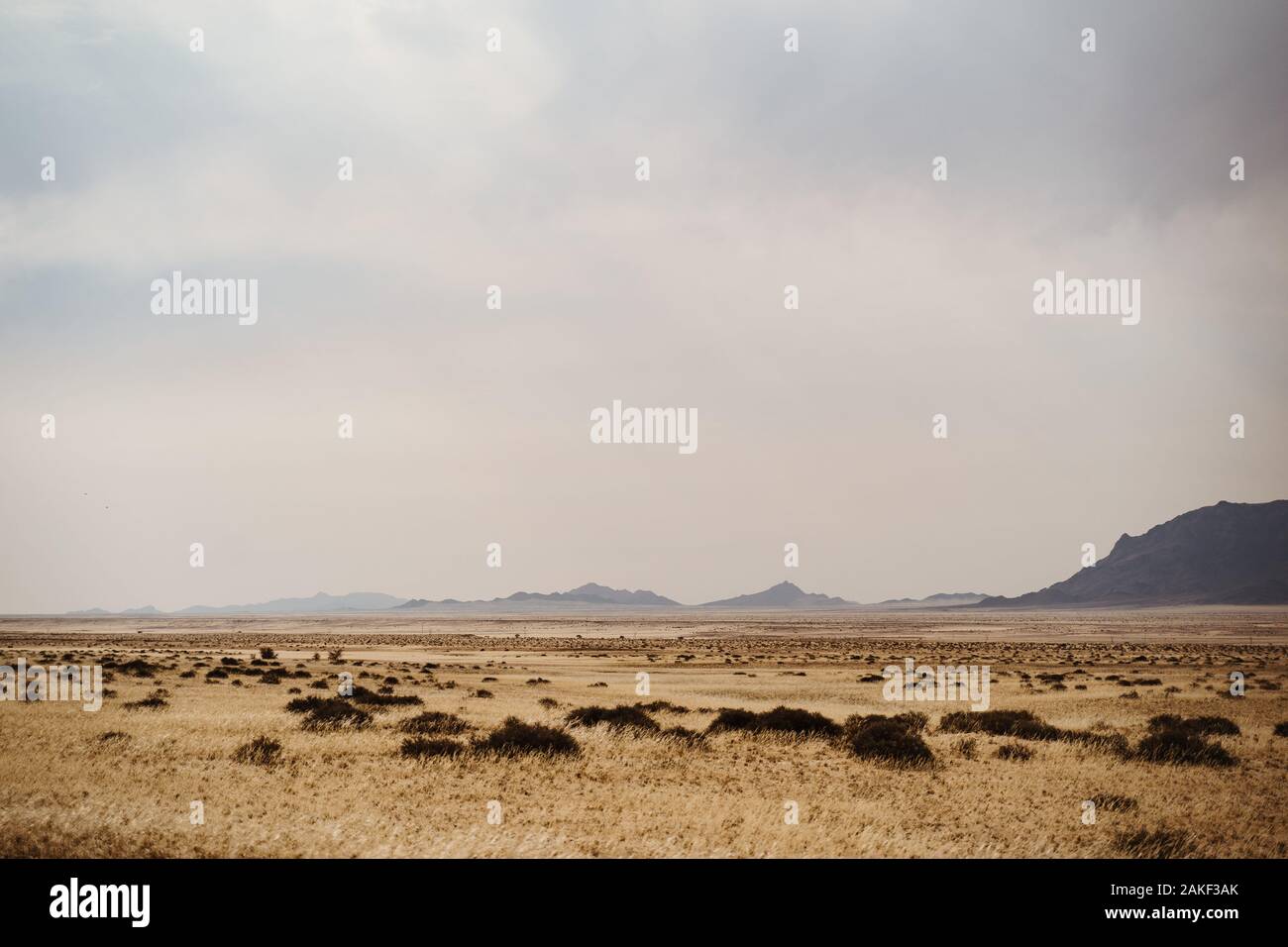 wideangle photo of beautiful colorful landscape scenery in Africa Stock ...