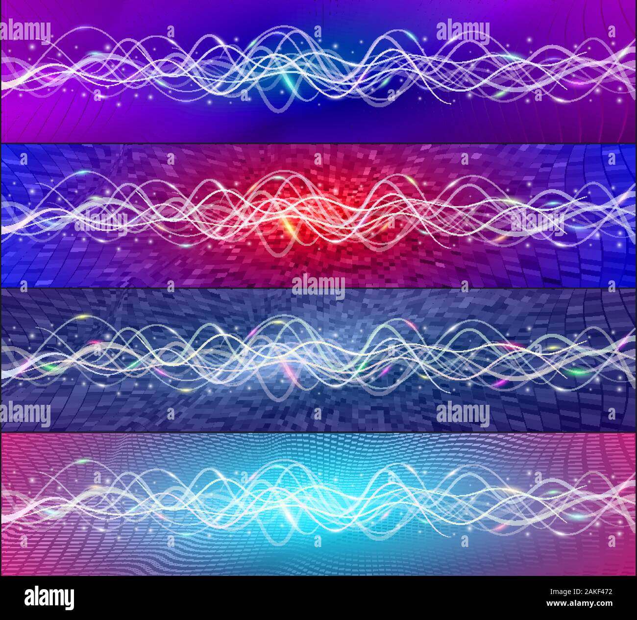 Wave oscillations Stock Vector Images - Alamy